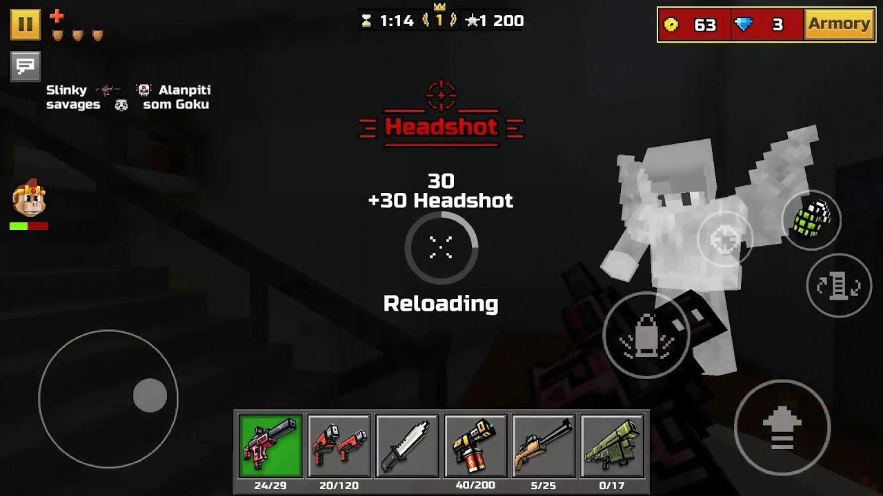 Pixel Gun 3d Kill compilation - YouTube