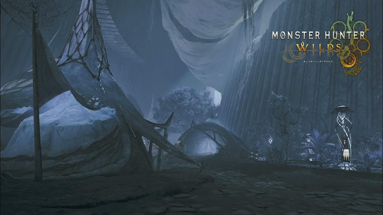 【MHWs】BGM 守人の里 シルド 夜 - YouTube