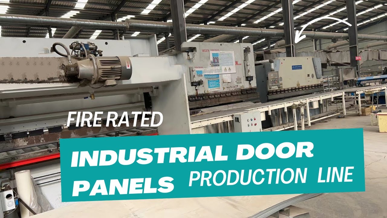 Industrial Fire-rated Door Panels Production Line: Industrial Grade ...