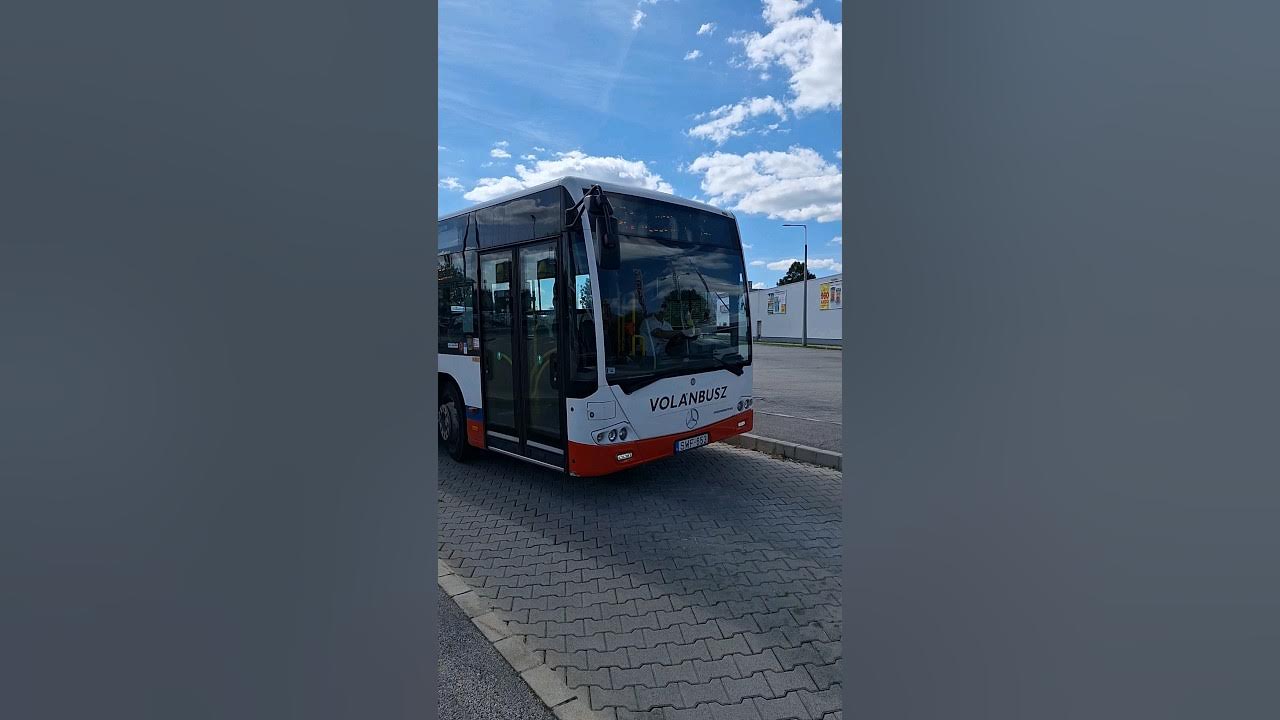 Székesfehérvári Mercedes-Benz Conecto érkezik #busz #volánbusz #travel - YouTube