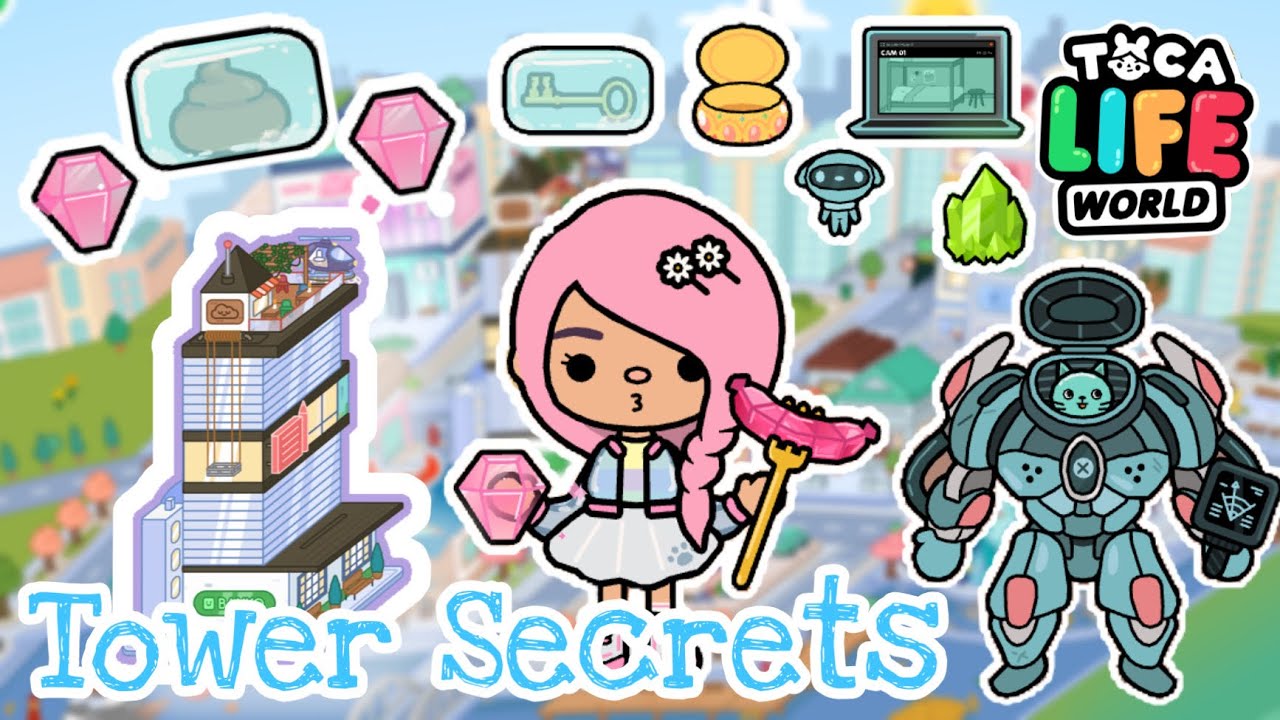 TOCA BUSINESS TOWERS SECRETS ! WALKTHROUGH TOCA LIFE WORLD - YouTube
