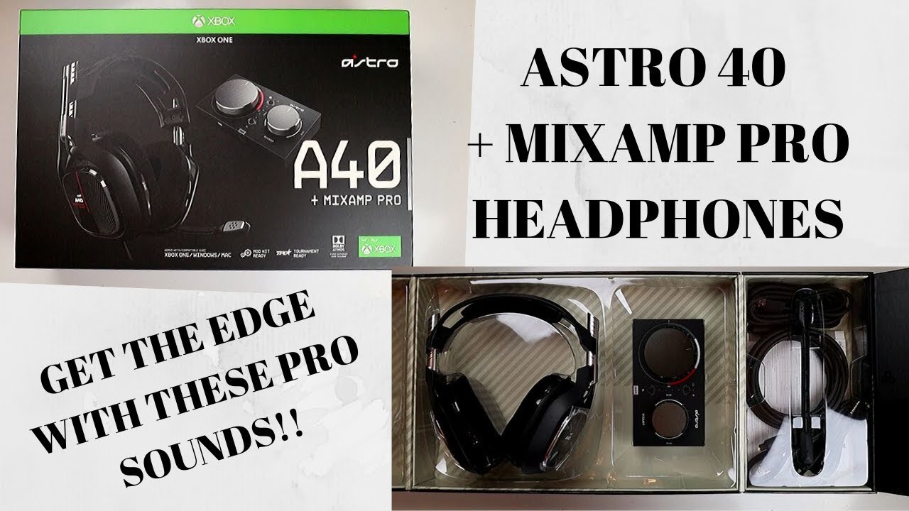 ASTRO 40 PLUS MIXAMP PRO REVIEW! GREAT MIC FOR VIDEO CREATORS AND ...