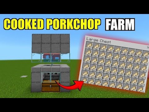 SIMPLE 1.21 AUTOMATIC PIG FARM TUTORIAL in Minecraft Bedrock (MCPE/Xbox ...