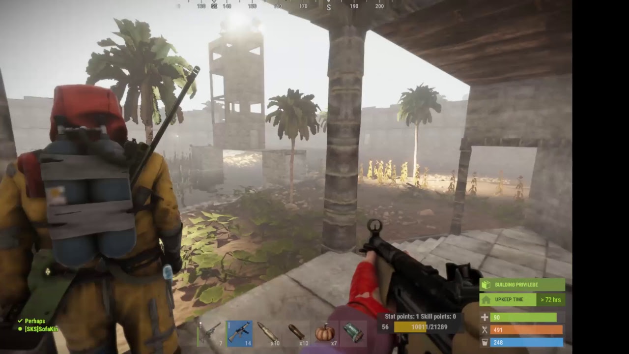 Rust Gameplay Setting up more plugins :) - YouTube