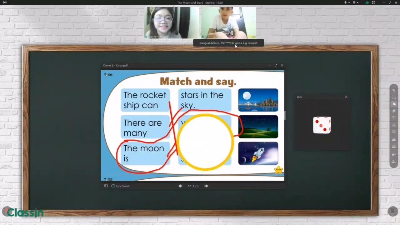 Classin Demo Class _ ESL Teacher - YouTube