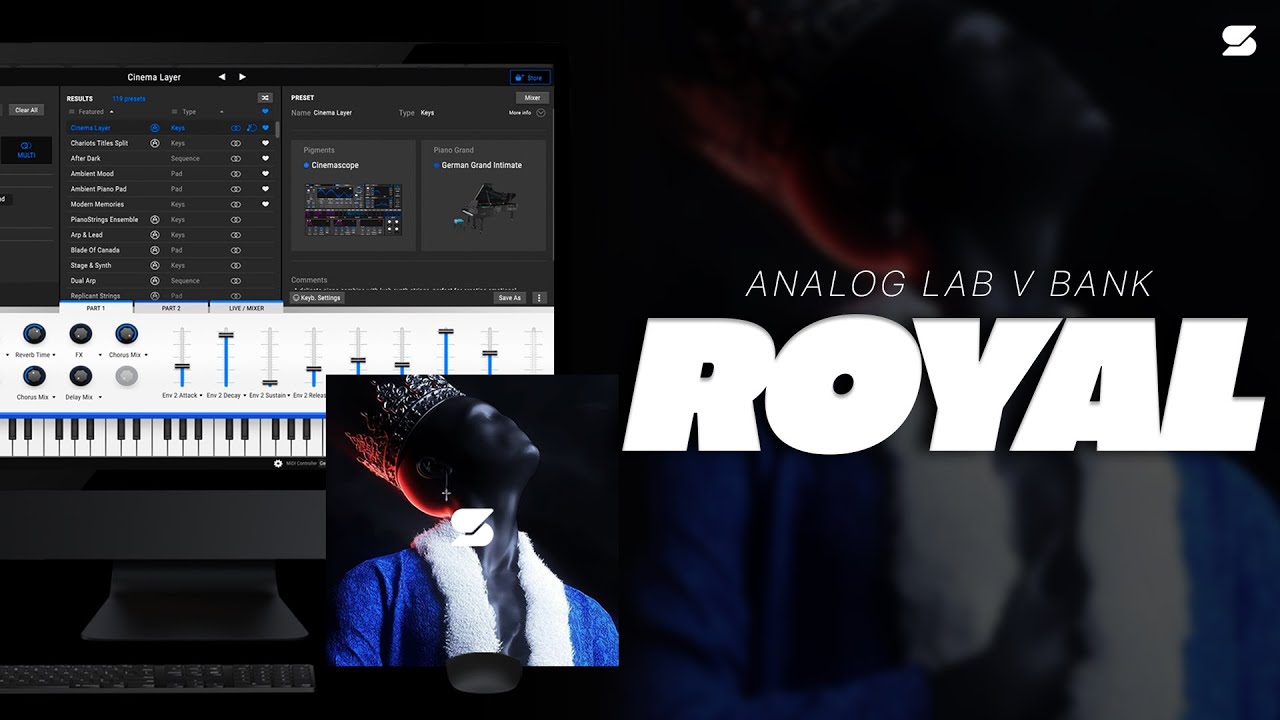 [ARTURIA] Analog Lab V Bank - "ROYAL" (Best Arturia Analog Lab V ...