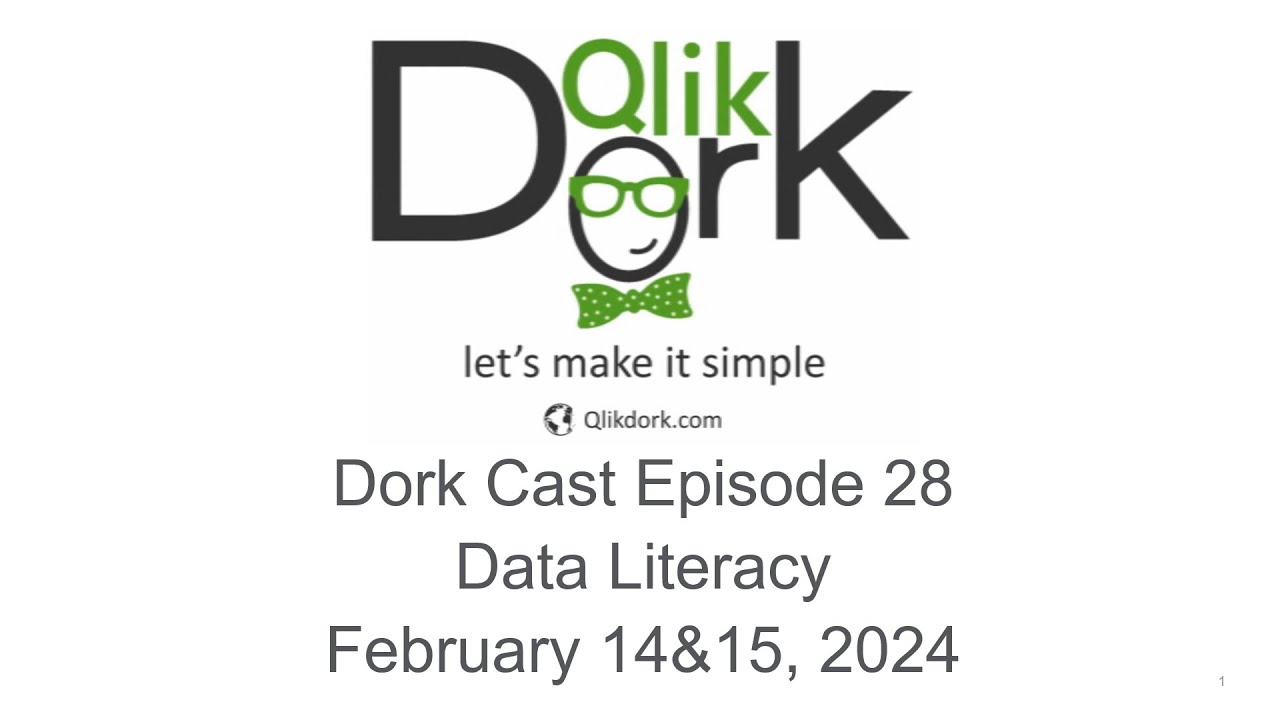 Dork Cast 28 - Data Literacy - YouTube