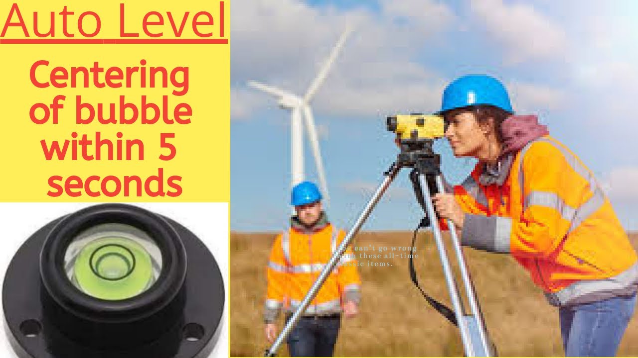 Set bubble of autolevel || Autolevel levelling || Autolevel setup ...
