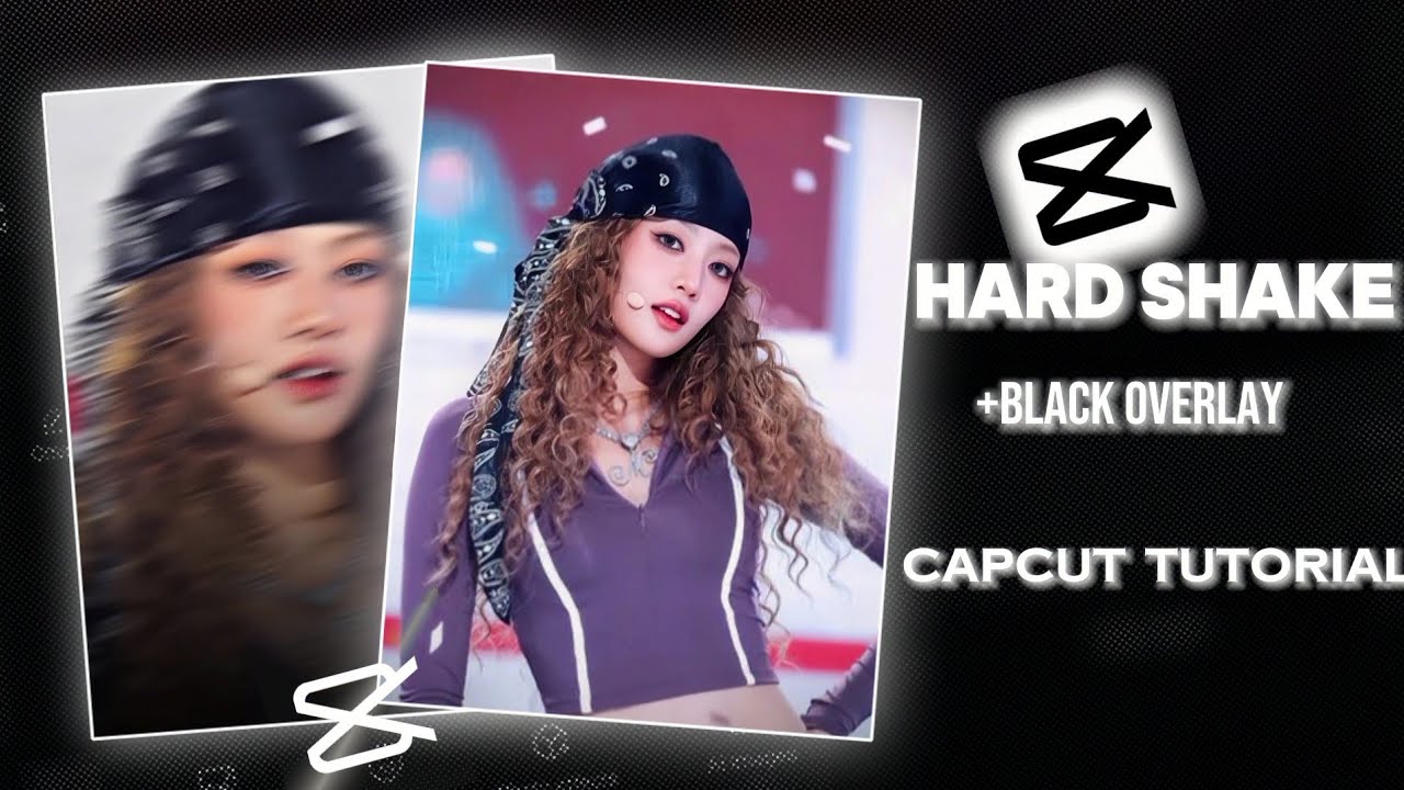 CAPCUT HARD SHAKE EDITING TUTORIAL |capcut tutorial (+black overlay) - YouTube