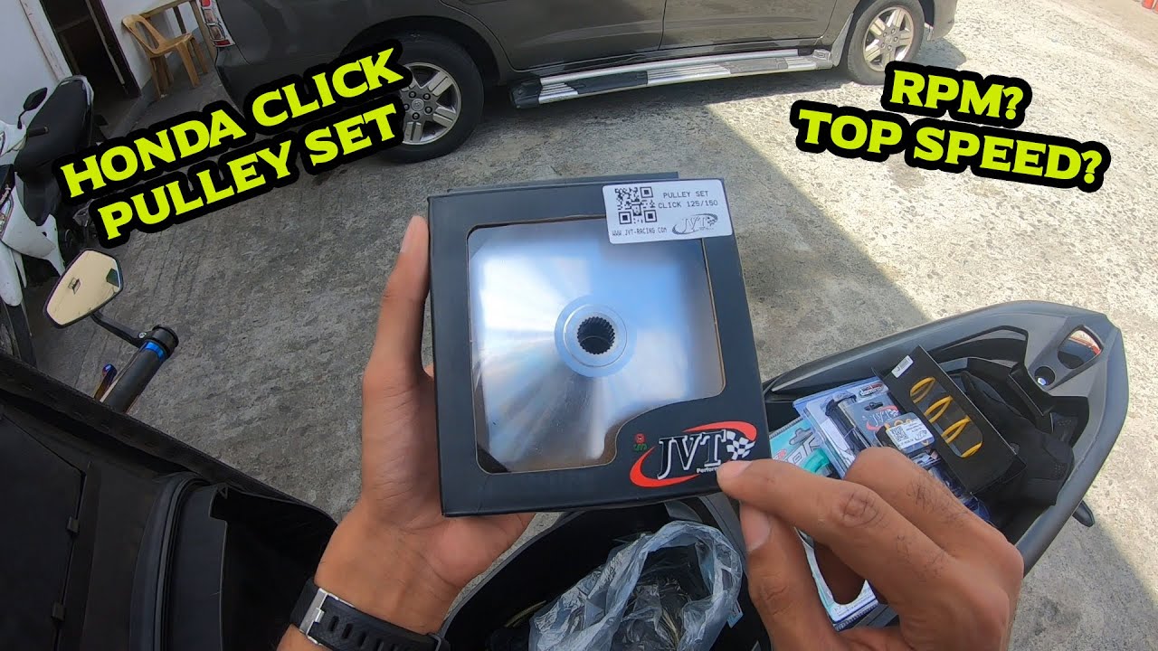 CVT UPGRADE | JVT | HONDA CLICK - YouTube