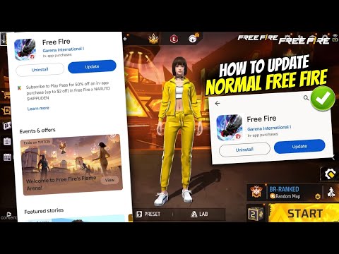 how to update normal free fire | normal free fire ko update kaise karen | free fire ob51 update |