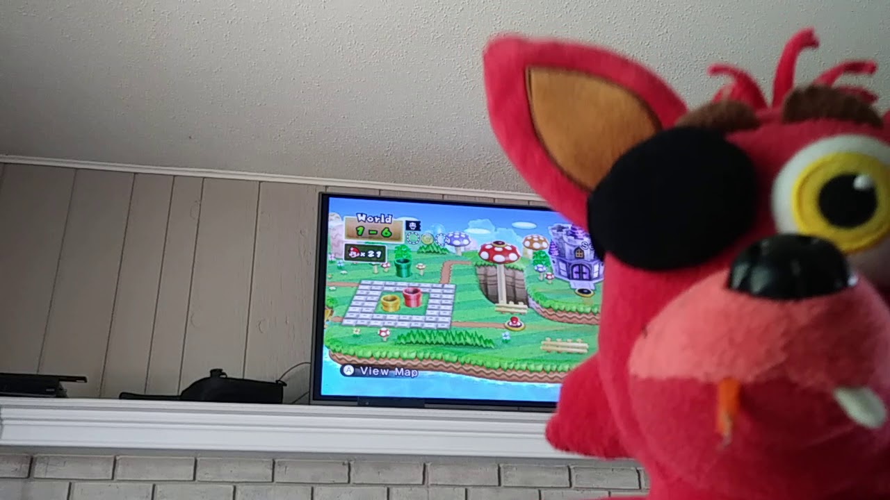 Foxy plays super Mario wii episode 4! - YouTube