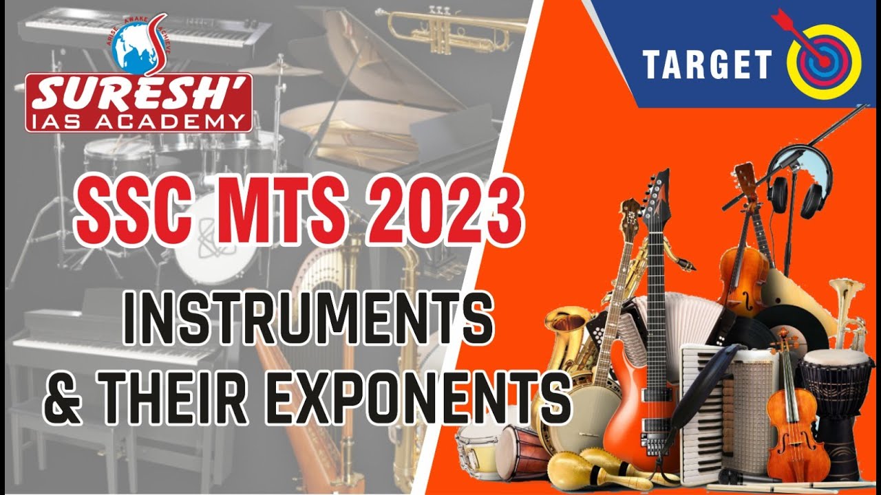 SSC MTS INSTRUMENTS & THEIR EXPONENTS | Suresh Ias Academy - YouTube