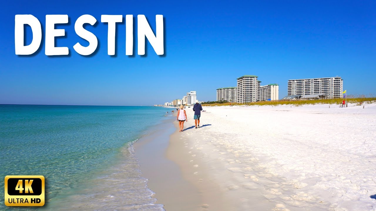 Destin Beach - Destin Florida - YouTube