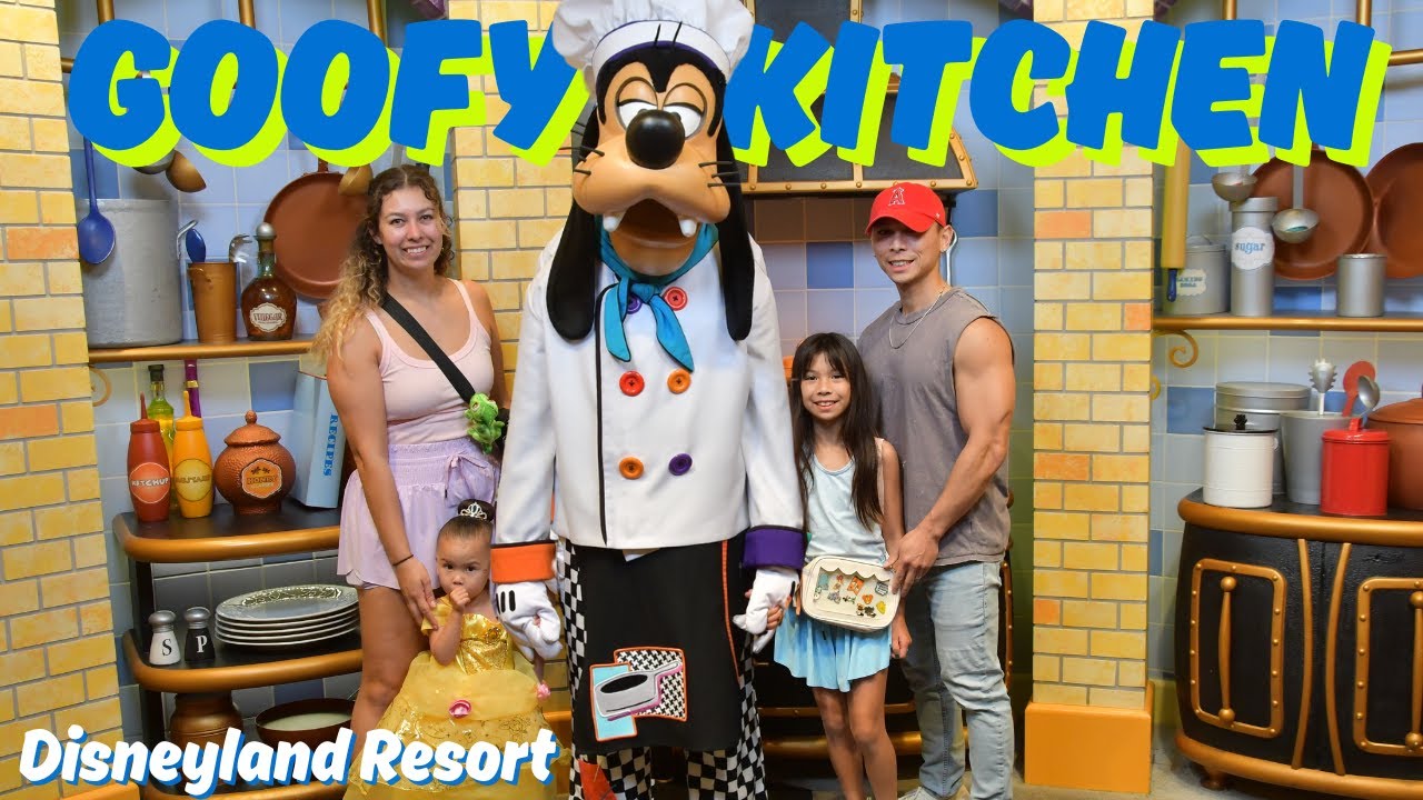 Goofy’s Kitchen Disneyland 2025 | Full Character Dining Experience ...