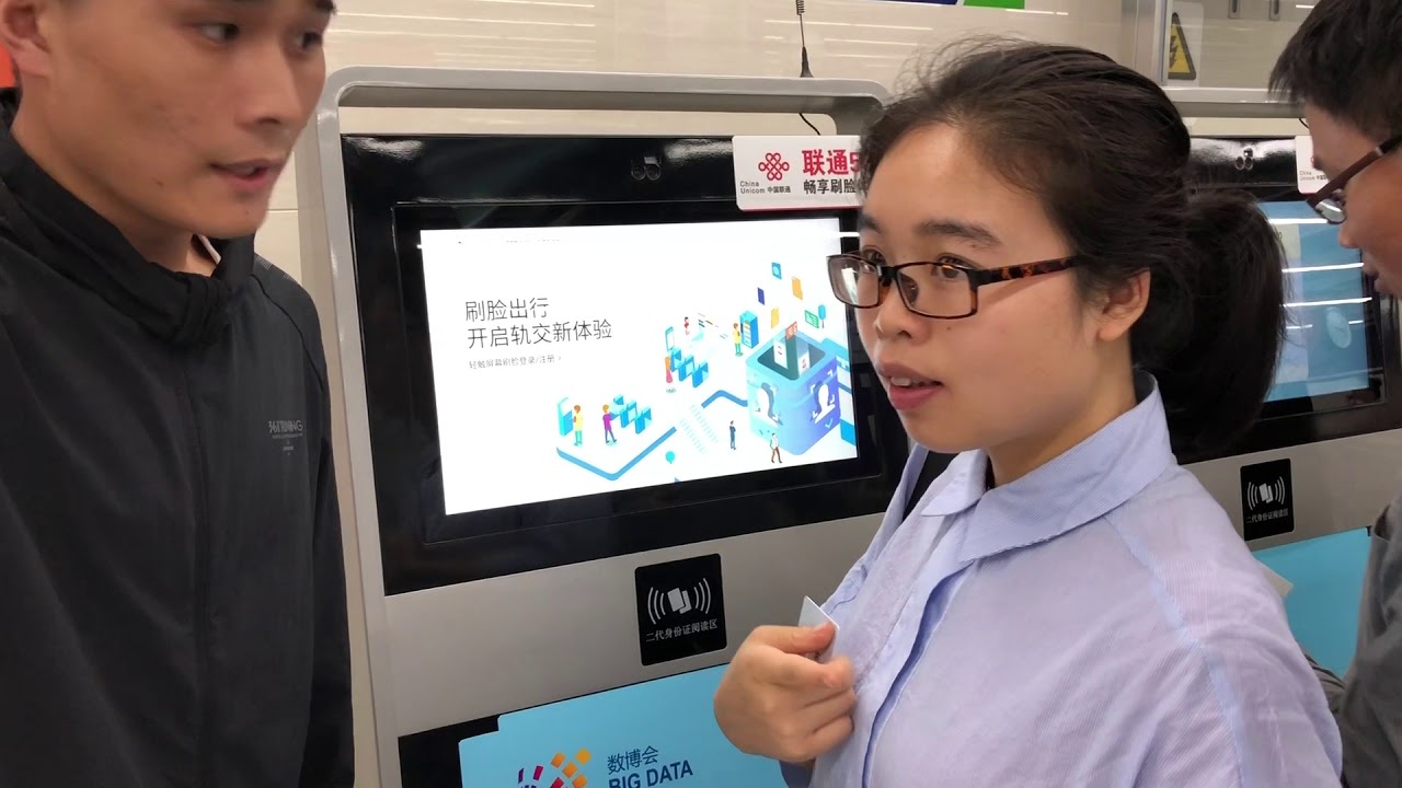 a face scan payment system in metro stations. - YouTube