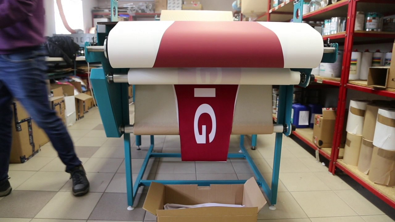 Multi M750 calendar heat press - 1 machine - 3 functions, roll-piece ...