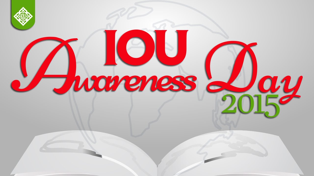 IOU Awareness Day 2015 - YouTube