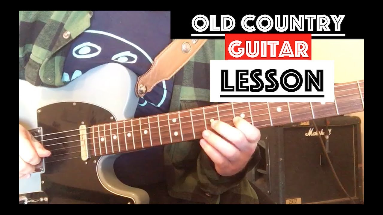Old Country Guitar Lesson - Inspired by Merle Haggard/James Burton ...