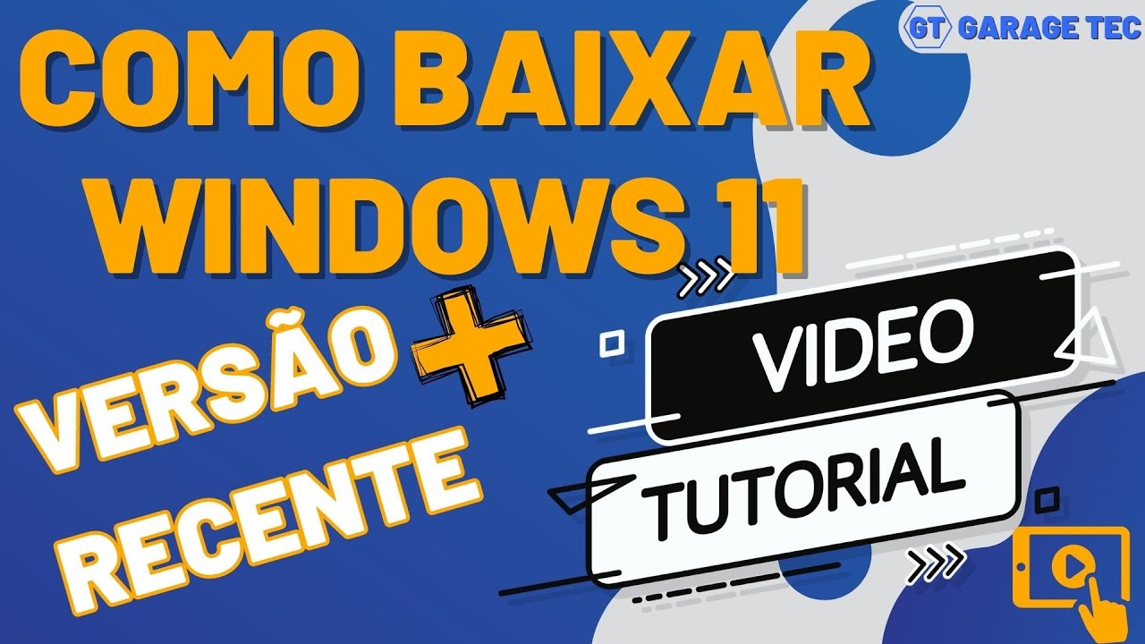 Como criar um pendrive bootável do Windows 11 ATUALIZADO - Tutorial Windows 11 - YouTube
