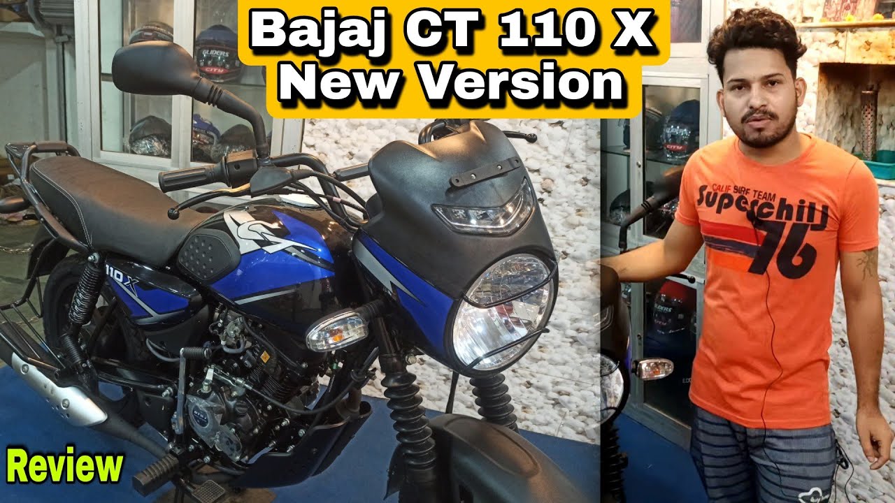 Bajaj CT 110 X Review | Price mileage new update Top Speed | Bajaj CT ...
