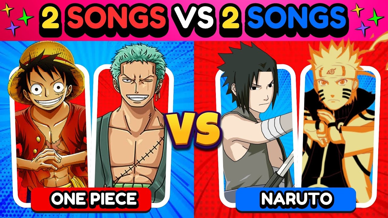 SAVE ONLY ONE ANIME 🔥 | 🎵 2 SONGS vs 2 SONGS 🎵 | Anime Opening Quiz ...