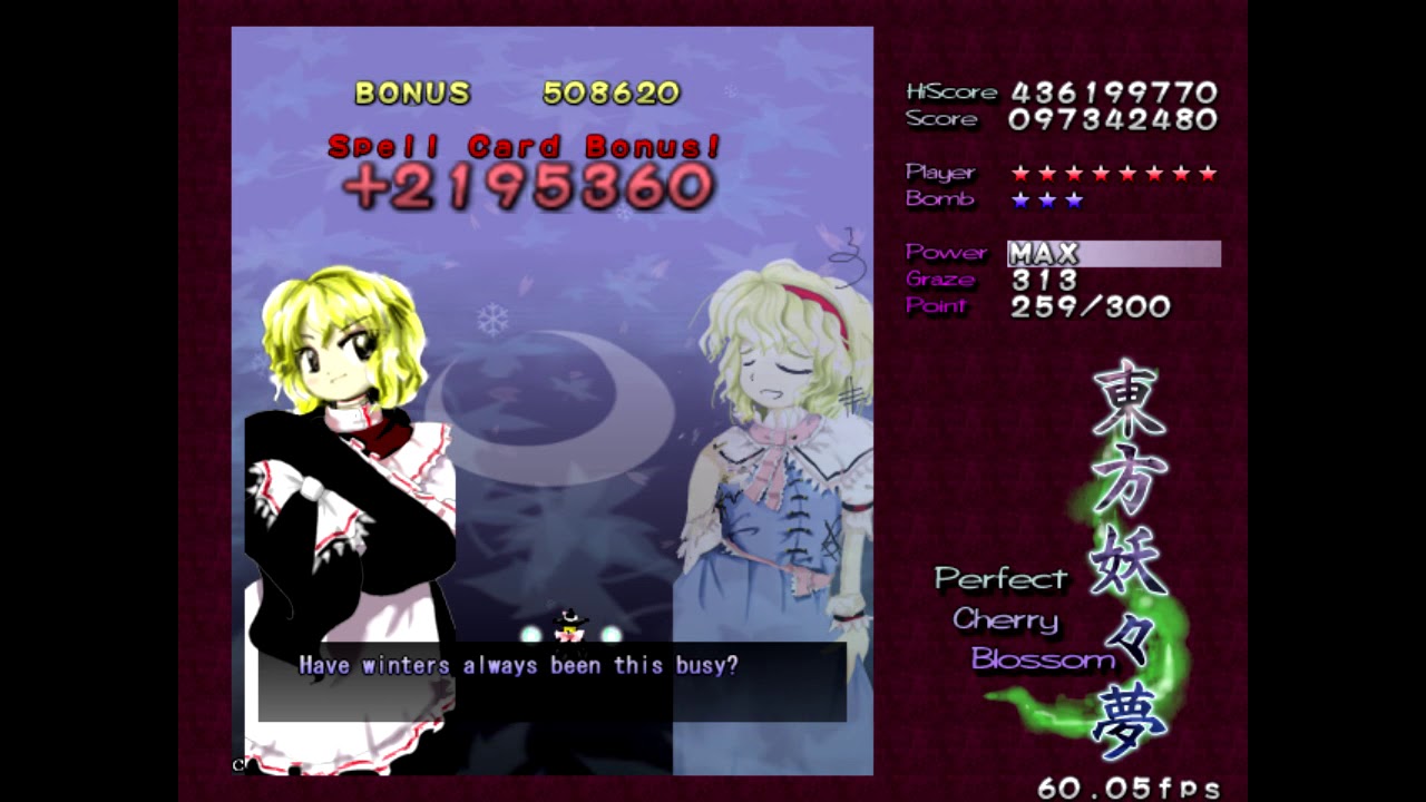 Touhou 7 - Perfect Cherry Blossom - Marisa A - YouTube