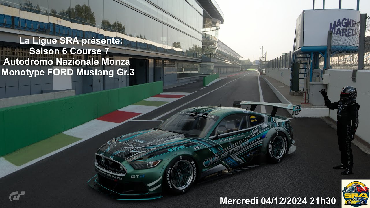 Championnat SRA Saison 6 Course 7 GT1+ - YouTube