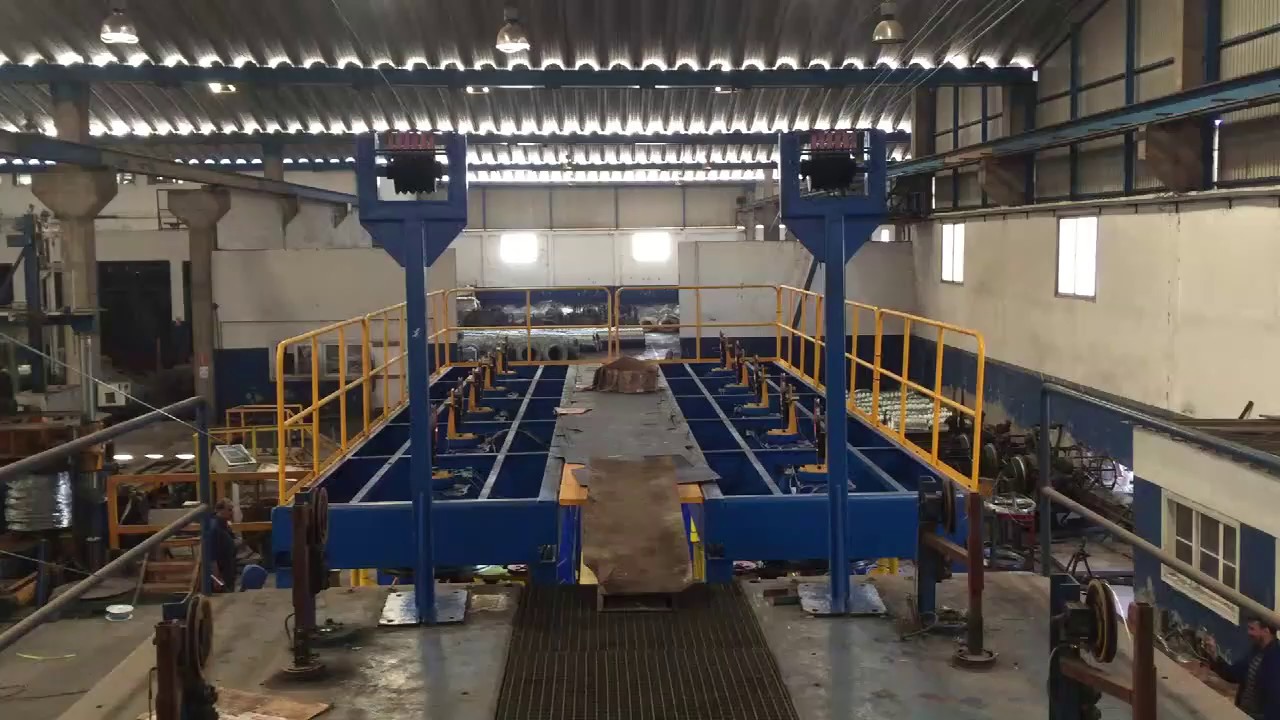wire galvanizing line, wire zinc plating machine - YouTube