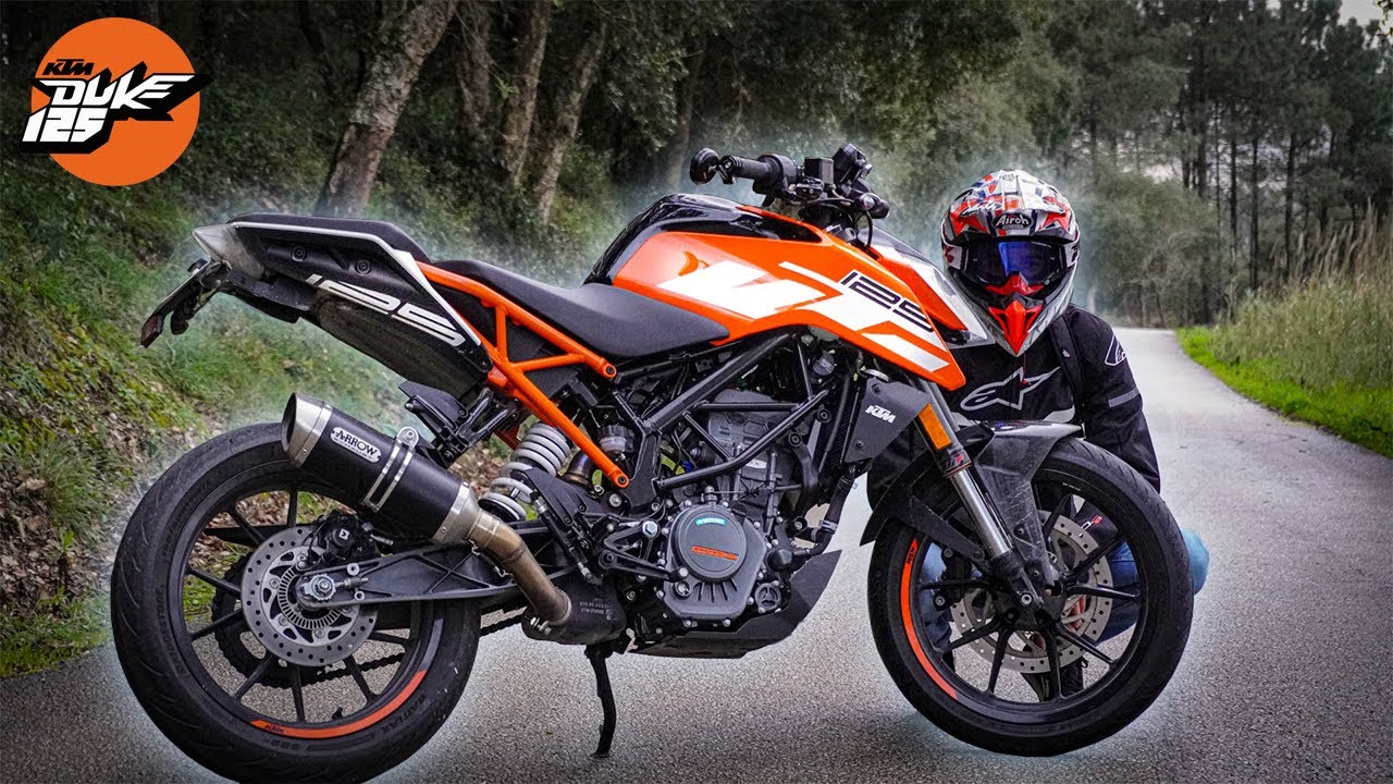 A MINHA MOTA!!! KTM DUKE 125 - YouTube
