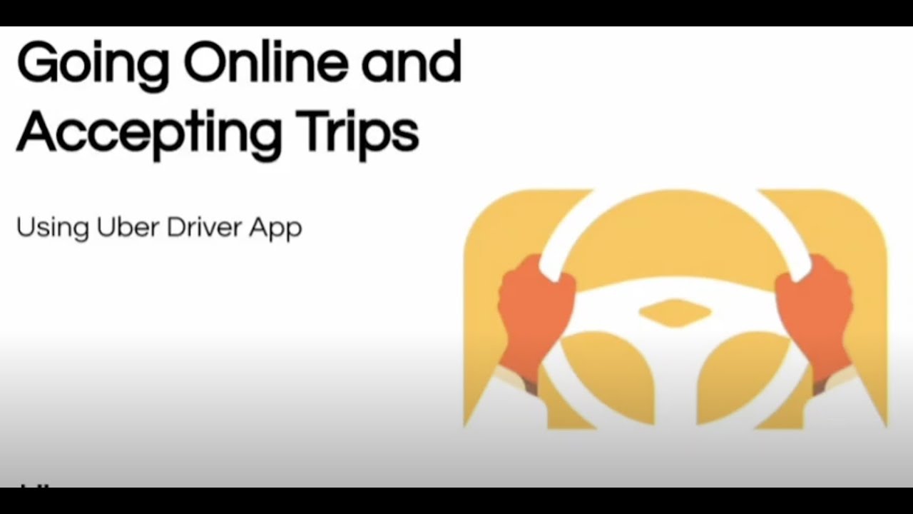 Uber Driver App - Login and Going Online - YouTube