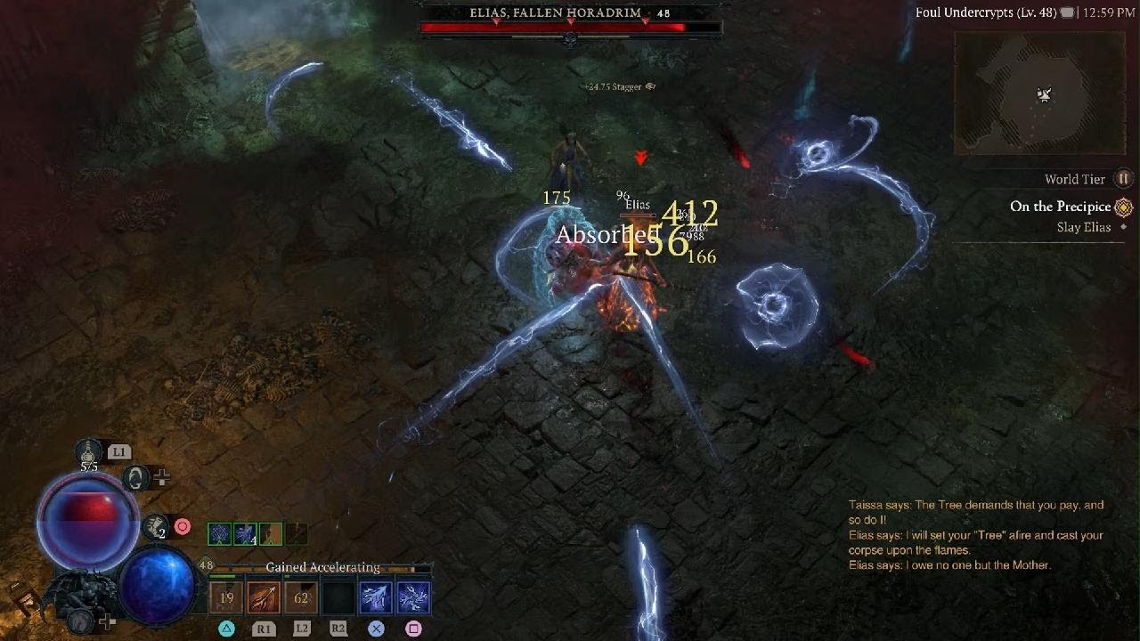 Diablo IV - Elias, Fallen Moradrim Boss Fight - YouTube