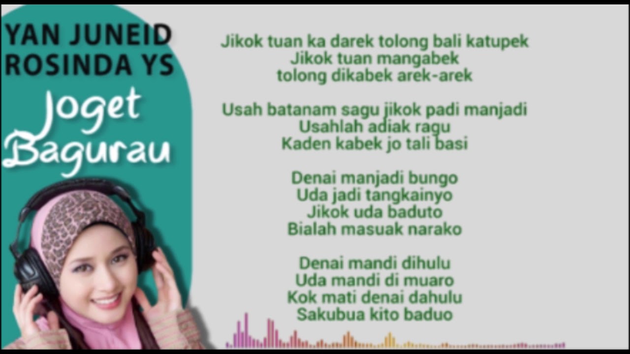 lagu gamad - JOGET BAGURAU-YAN JUNEID,ROSINDA YS - lagu minang ...