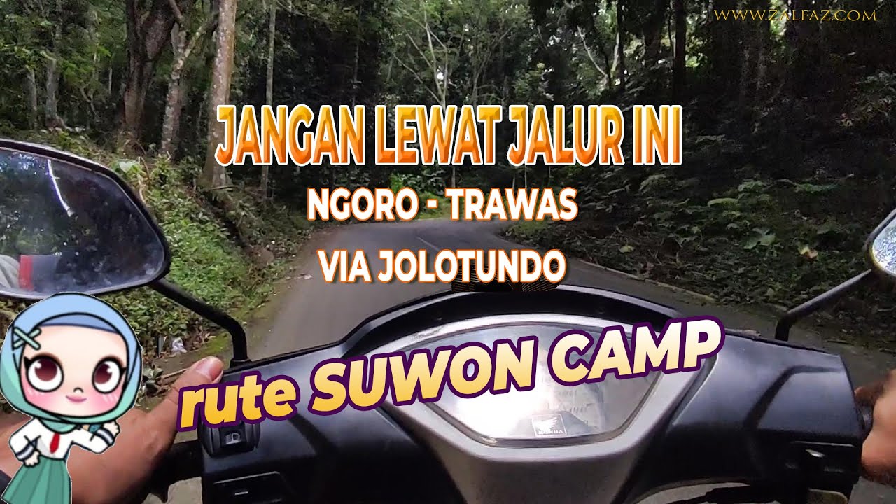 terhalang dinding gaib rute menuju suwon camp via jolotundo - YouTube