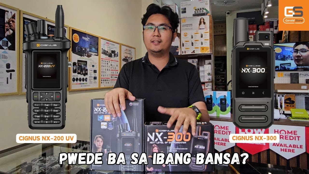 CIGNUS NX200UV or NX300 PoC RADIO | PWEDE BA DALHIN SA IBANG BANSA ...