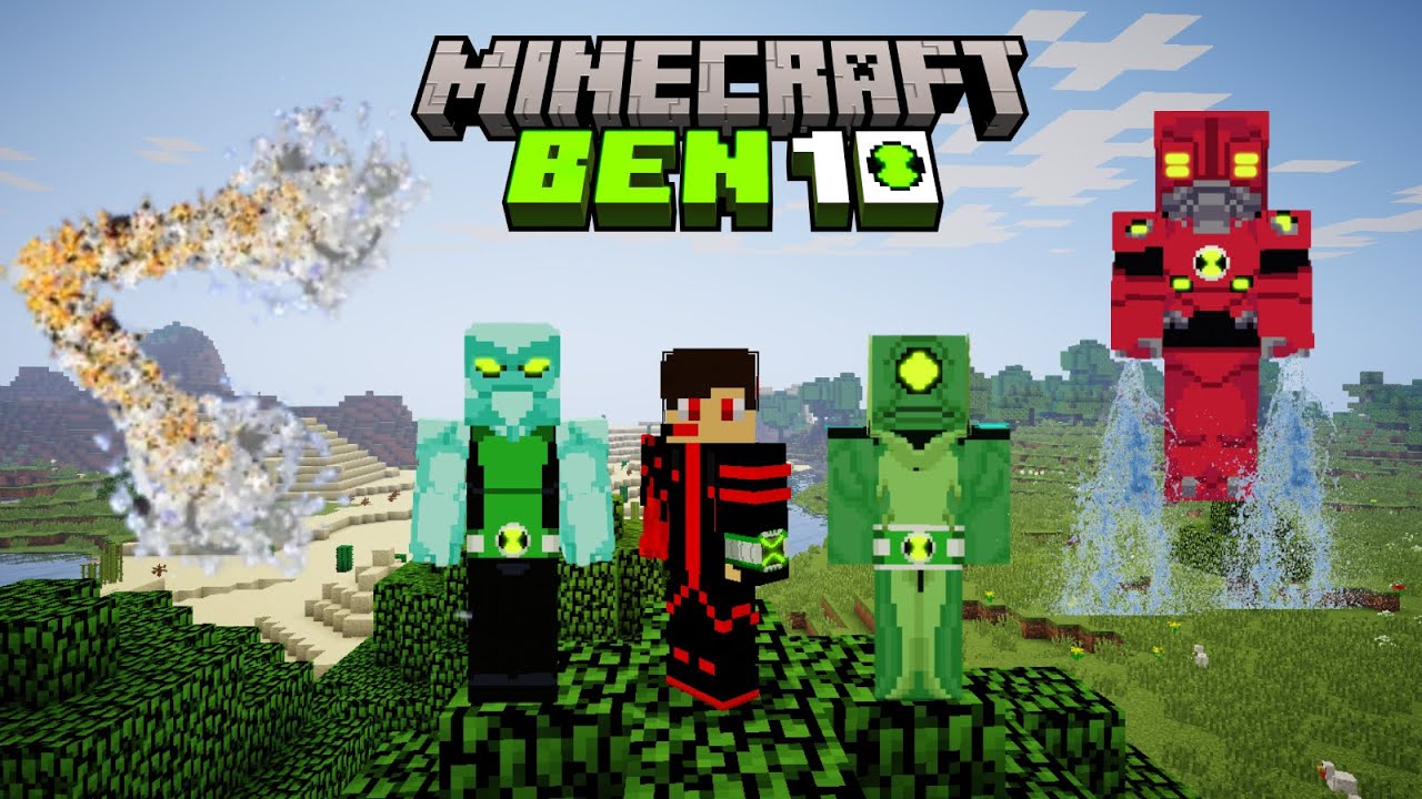 NOVA ATUALIZAÇÃO NO MOD/ADDON DE BEN 10 NO MINECRAFT!! - YouTube