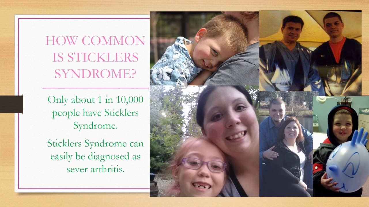 STICKLERS SYNDROME AWARENESS - YouTube