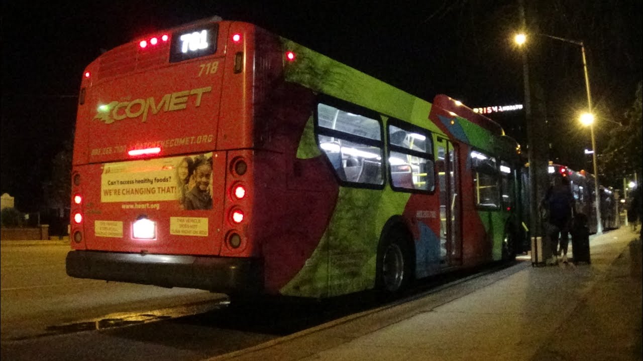 COMET # 718 2017 New Flyer XD35 Xcelsior - YouTube