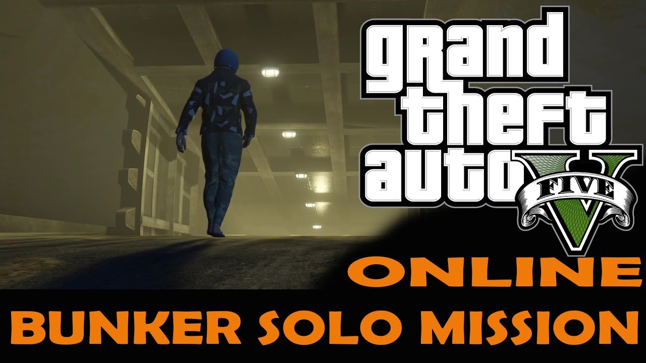 GTA V Online - Bunker Supplies - Solo Missions #1 - YouTube