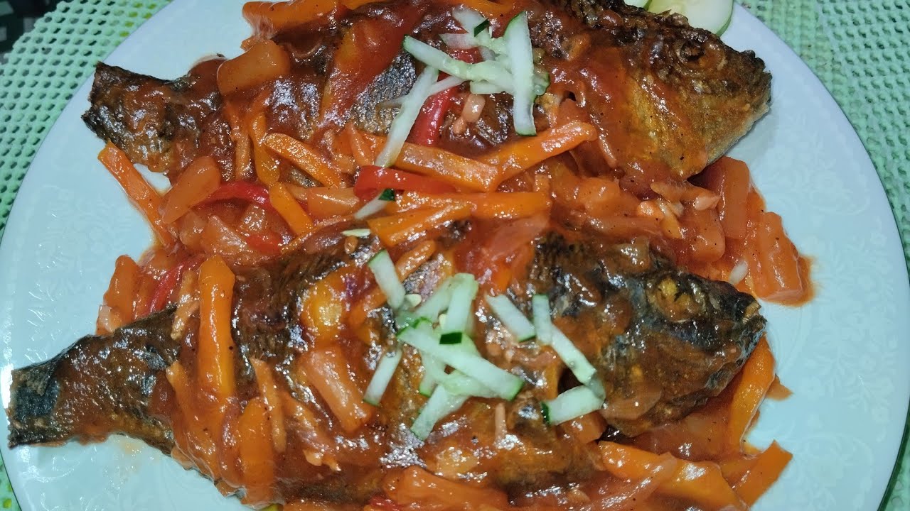FISH ESCABECHE | ESCABECHENG ISDA | SWEET AND SOUR RECIPE - YouTube