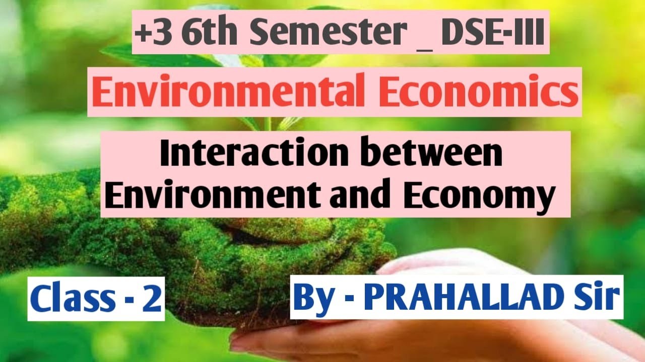 Environment and Economy Interaction!! Environmental Economics!! +3 6th ...
