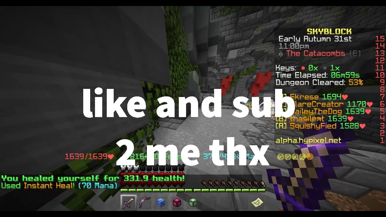 EPIC dragon bosses (hypixel dungeons) - YouTube