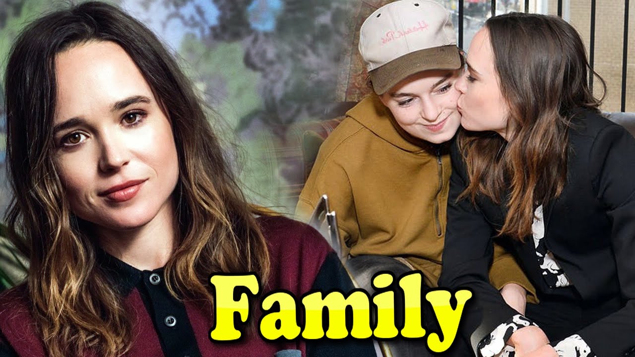Elliot Page Family With Father,Mother and Wife Emma Portner 2020 - YouTube