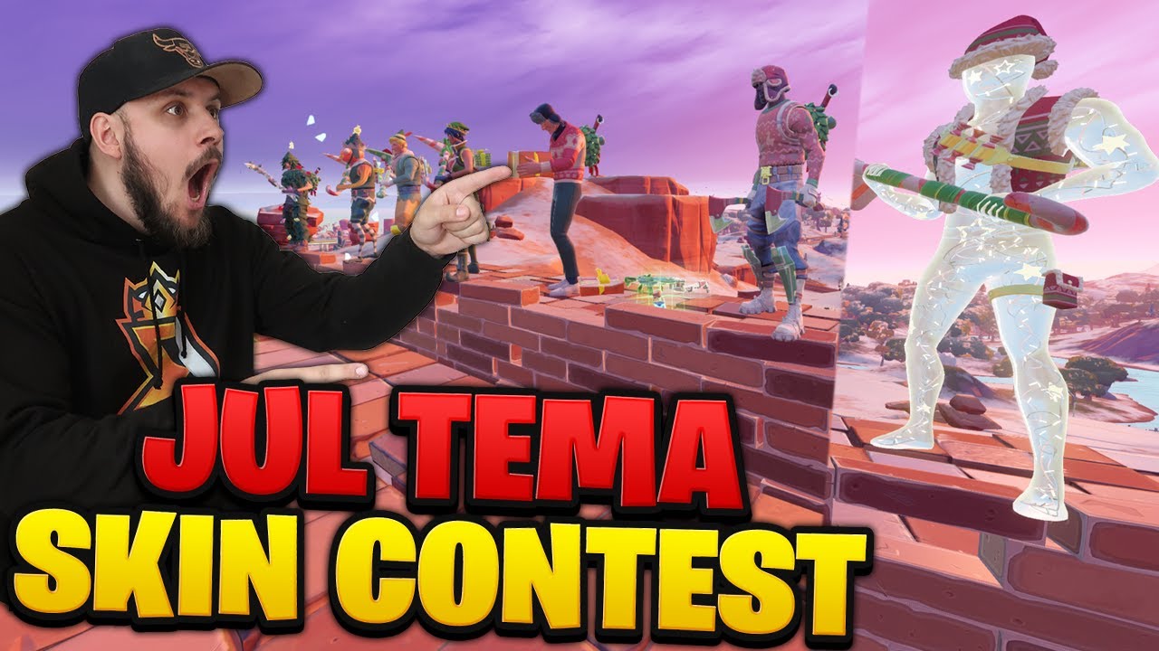 SKIN CONTEST MED JUL TEMA I FORTNITE - YouTube