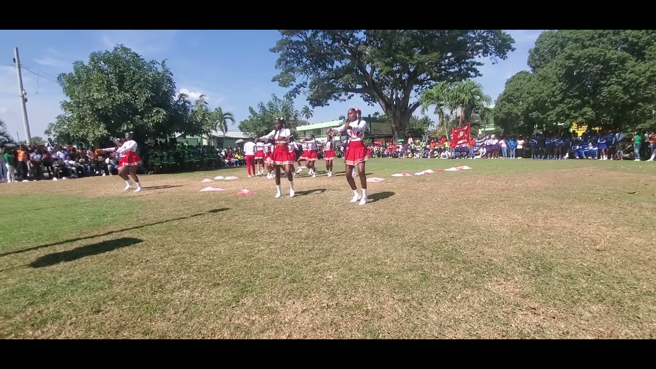 St. Jago High 2023 Sports Day Cheerleading - YouTube