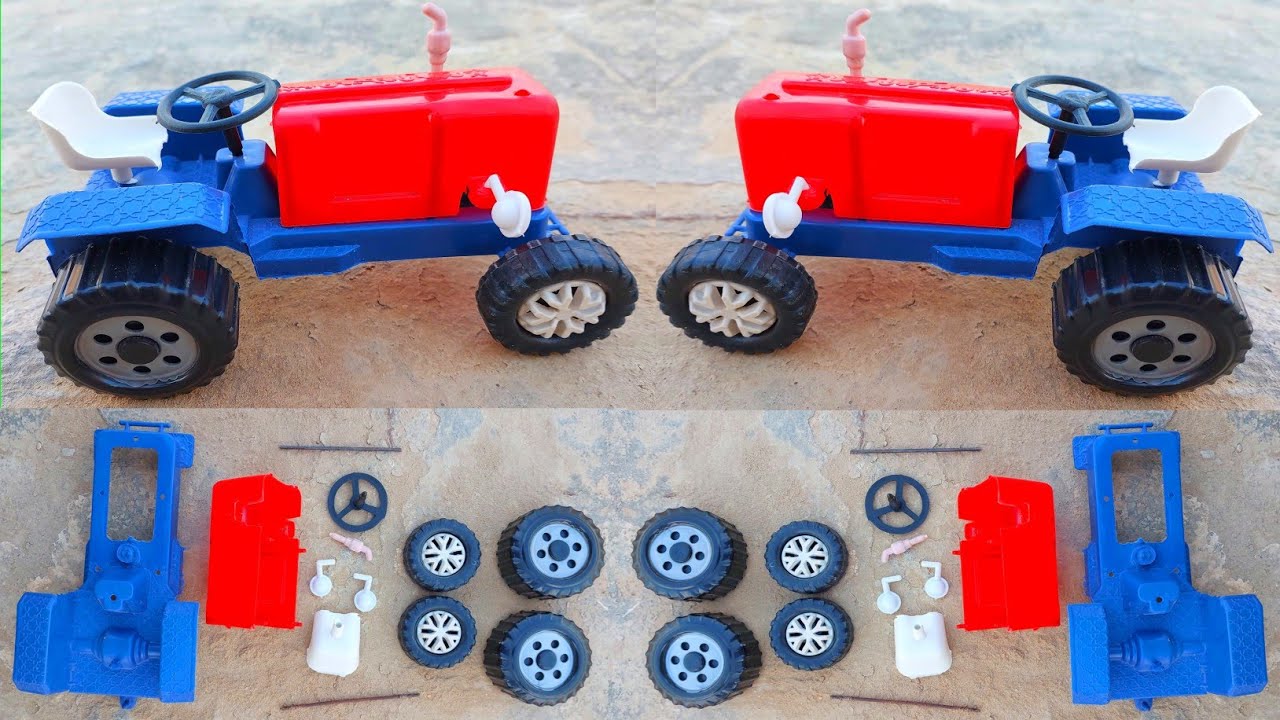 How To Make Mini Tractor At Home Easy | Tractor Making For University ...