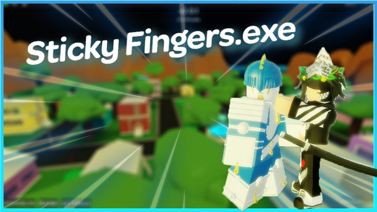 STICKY FINGERS.EXE // A BIZARRE DAY // ROBLOX - YouTube