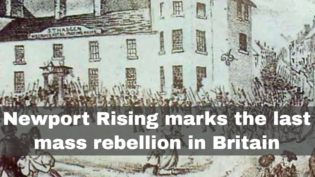 4th November 1839: The Newport Rising armed rebellion in south Wales ...