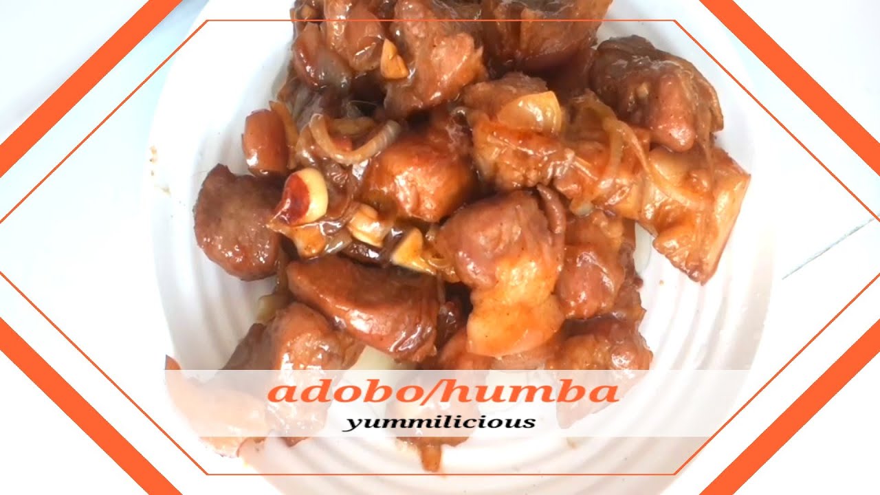 EASY PORK ADOBO/HUMBA/ HOW TO MAKE PORK ADOBO|CHARIES AND THE LADLE ...