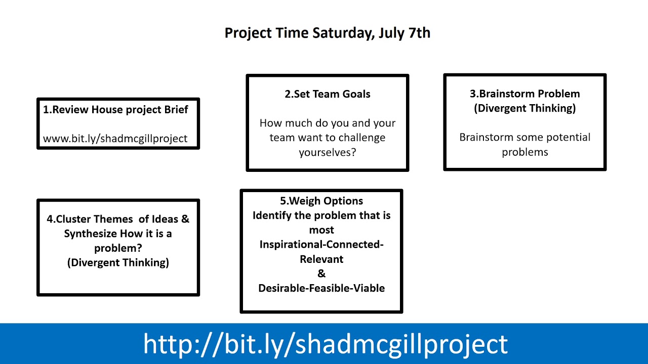 SHAD First Project Time - YouTube